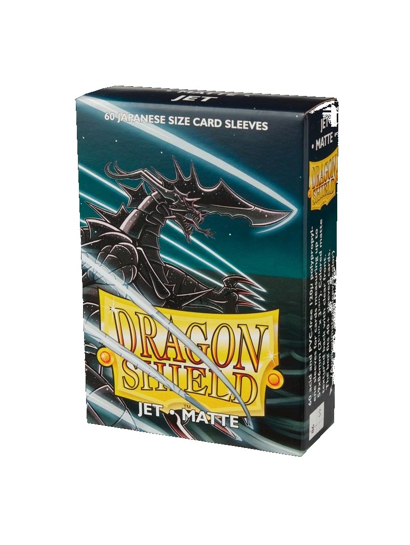 Dragon Shield MATTE - Japanese Sleeves Jet (60)