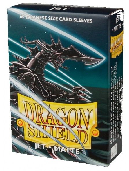 Dragon Shield MATTE - Japanese Sleeves Jet (60)