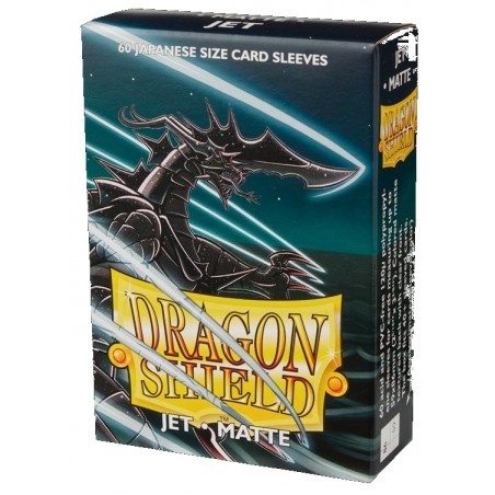 Dragon Shield MATTE - Japanese Sleeves Jet (60)