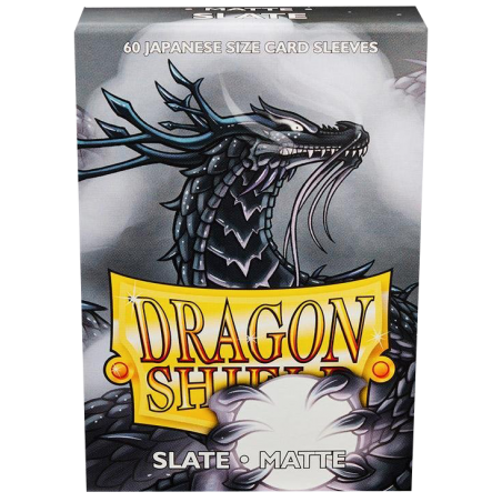 Dragon Shield MATTE - Japanese Sleeves Slate (60)