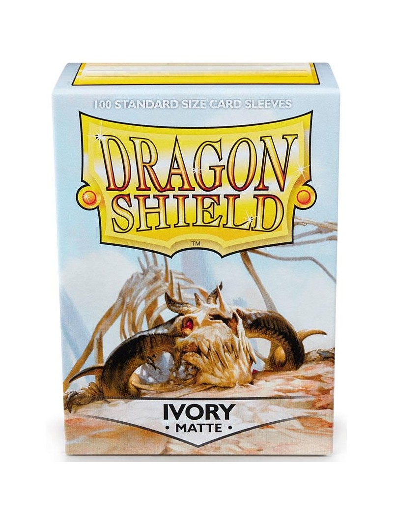 Dragon Shield MATTE - Ivory (100 ct. in box)