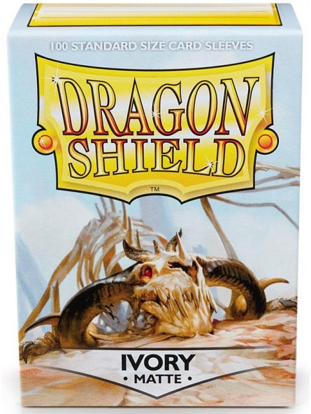 Dragon Shield MATTE - Ivory (100 ct. in box)
