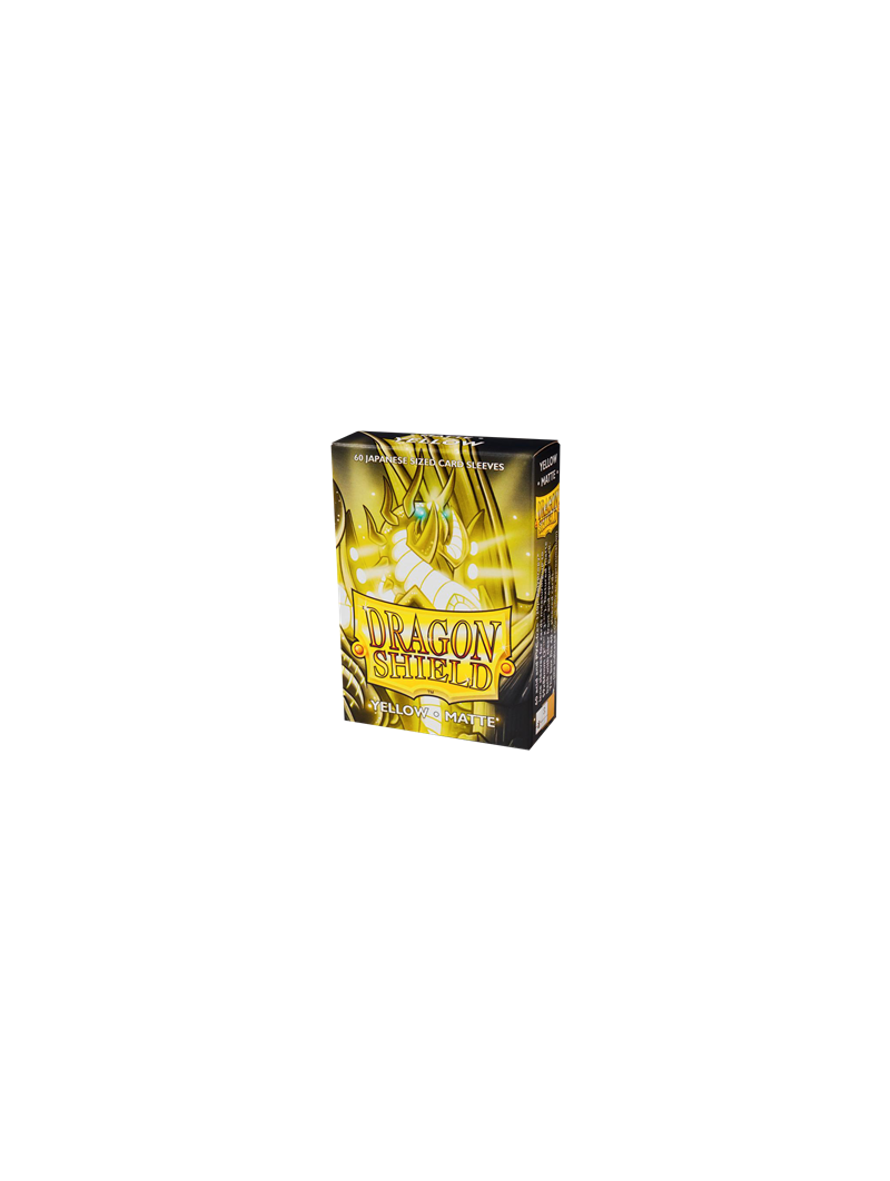 Dragon Shield MATTE - Japanese Sleeves Yellow (60)