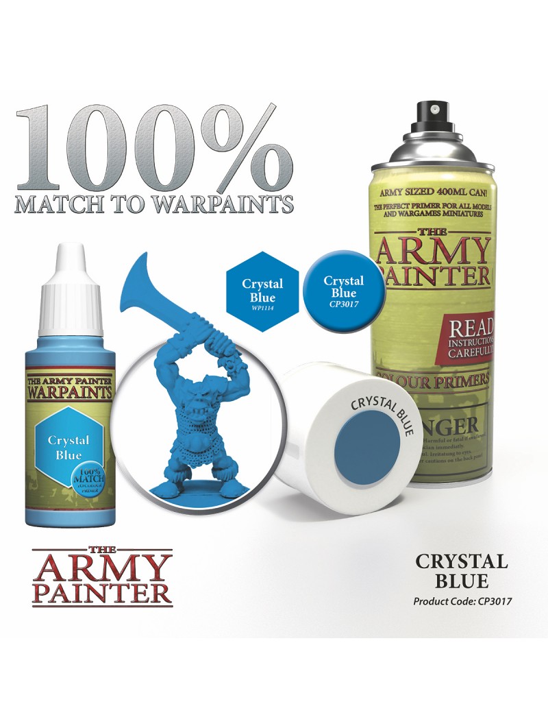 Army Painter - Colour Primer - CP3017 - Crystal Blue 400ml